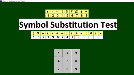 SDMT: Symbol Digits Modalities Test – Testmanager MINDS