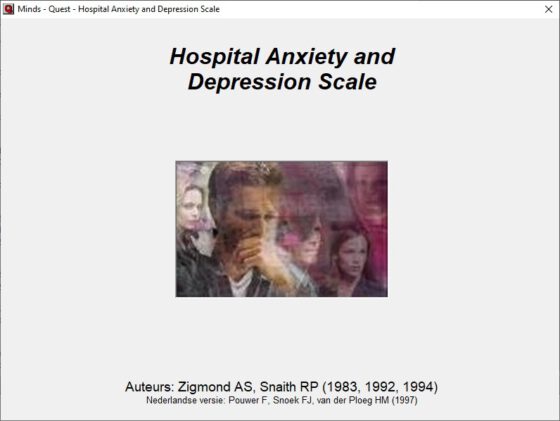 [HADS – Hospital Anxiety and Depression Scale – Testmanager MINDS